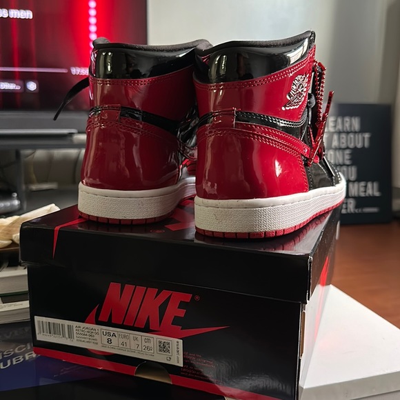 Jordan | Shoes | Air Jordan Retro High Og Patent Bred | Poshmark